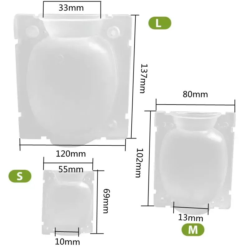 Plastic Plant Root Ball
