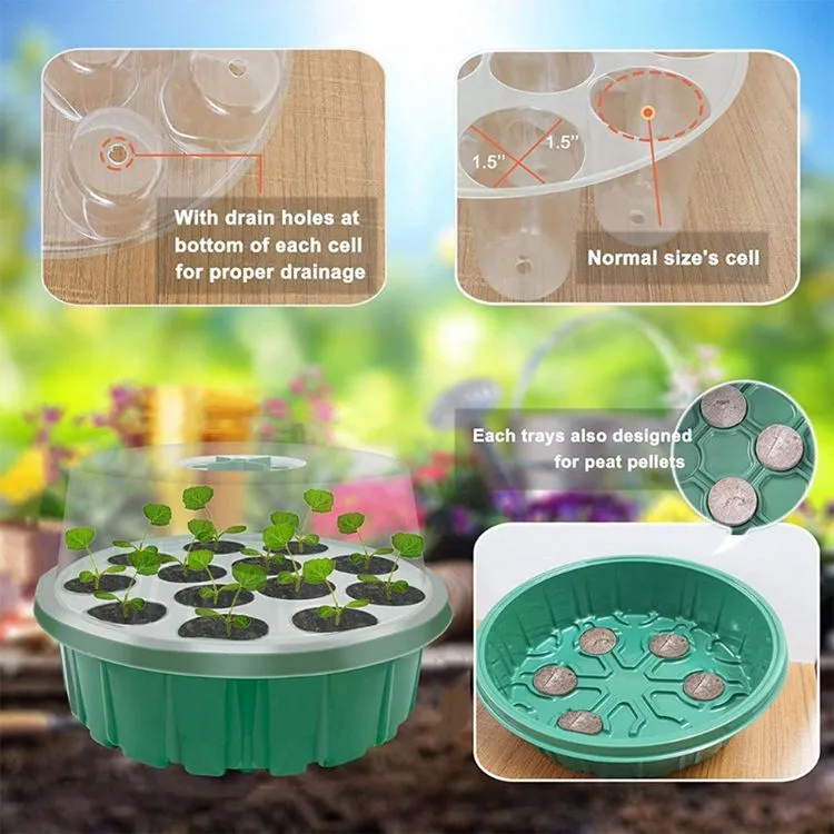13 Holes Seed Propagator Kit | Marshine