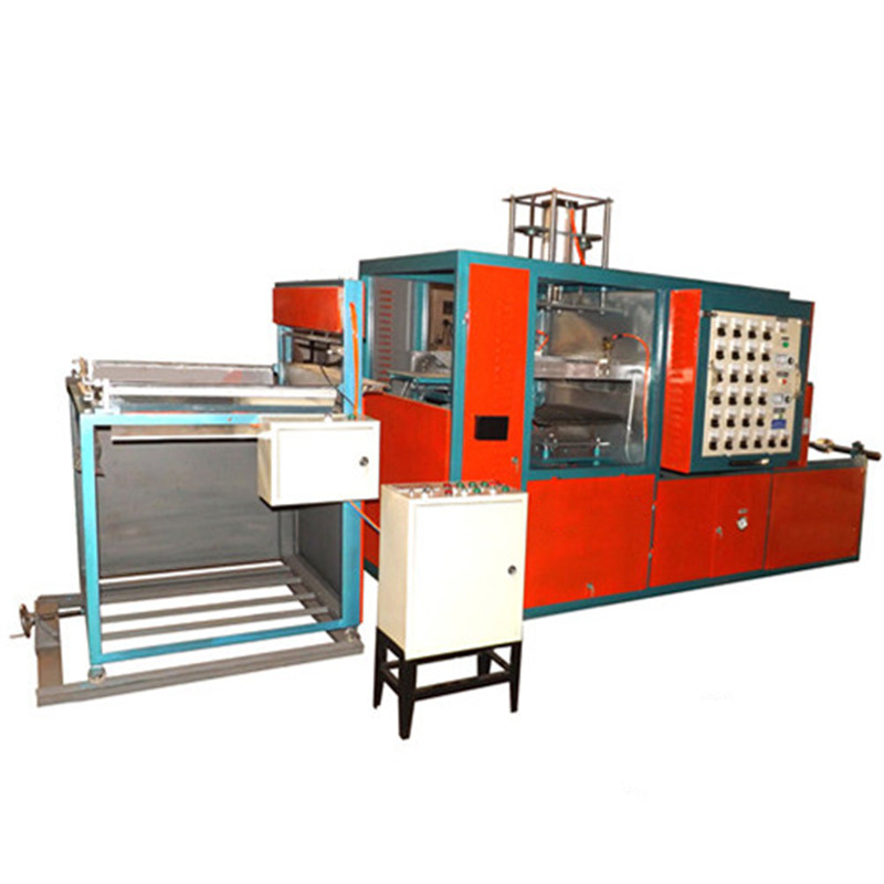 plastic tray thermoforming machine | press moulding | vacuum forming