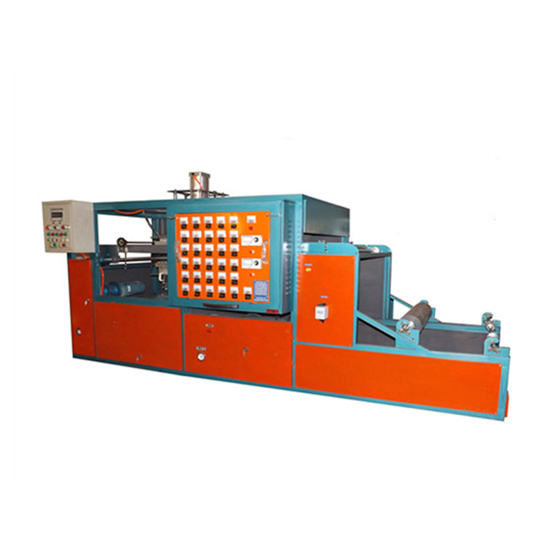 plastic tray thermoforming machine | press moulding | vacuum forming