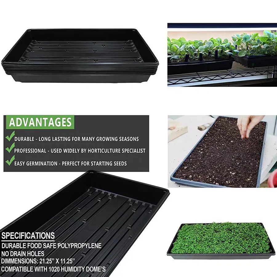 10x20 Planting Trays Without Holes