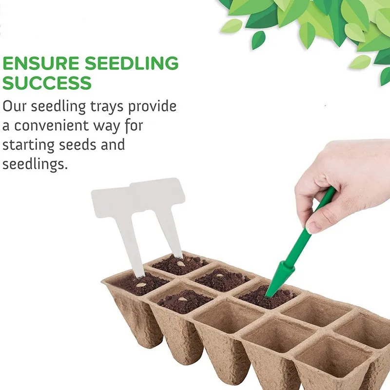 10 Cell Biodegradable Seedling Tray