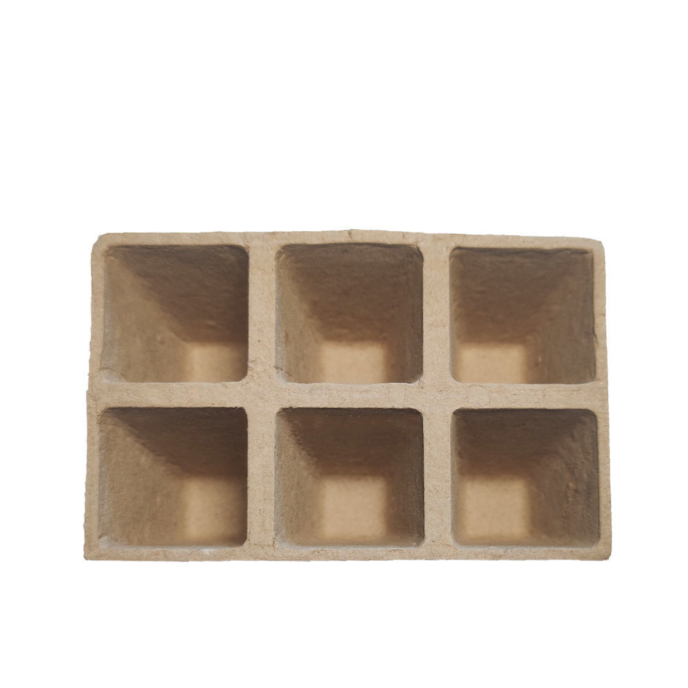 pulp paper seed starting cell trays