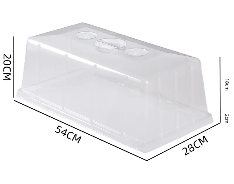 Seed starting humidity dome