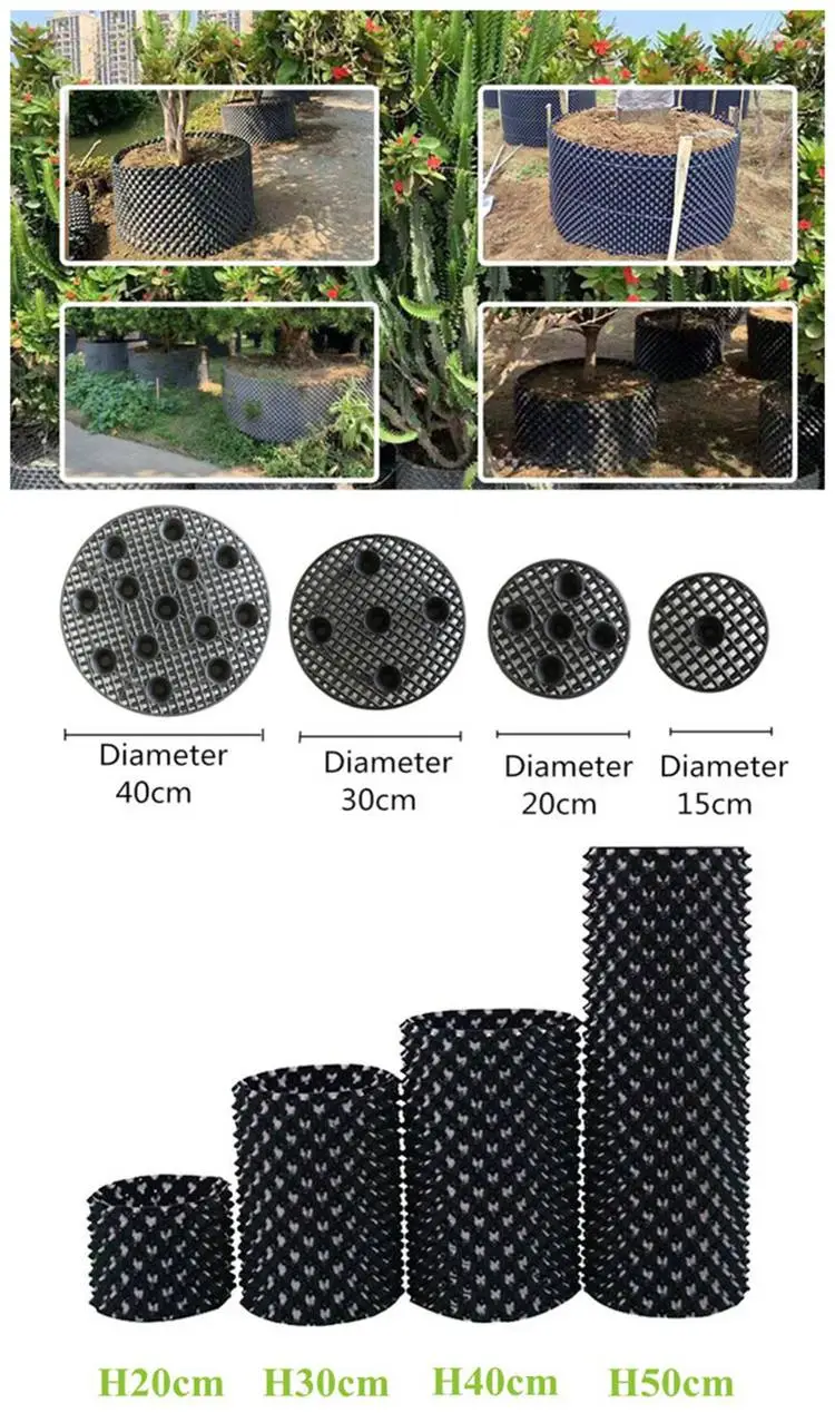 Plastic deep seed starter trays