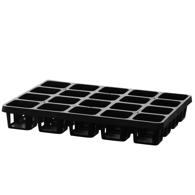 Indoor starting seeds in trays