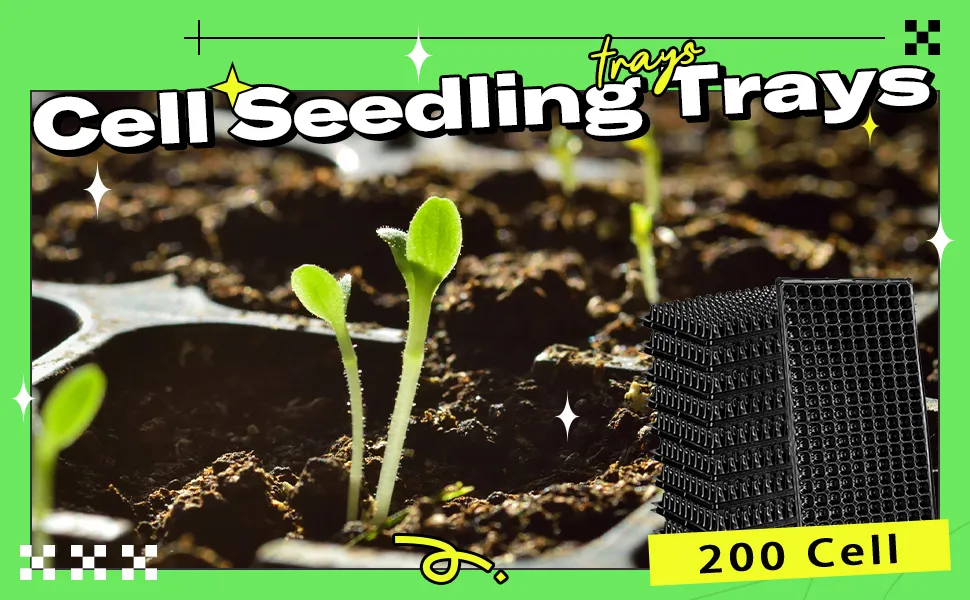 The Ultimate Guide to 200 Cells Extra Large Plastic Plant Seedling Trays