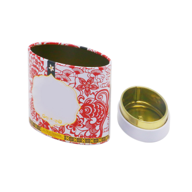 Tea Tins Etsy, Red Tea Tin, Square Green Tin Box