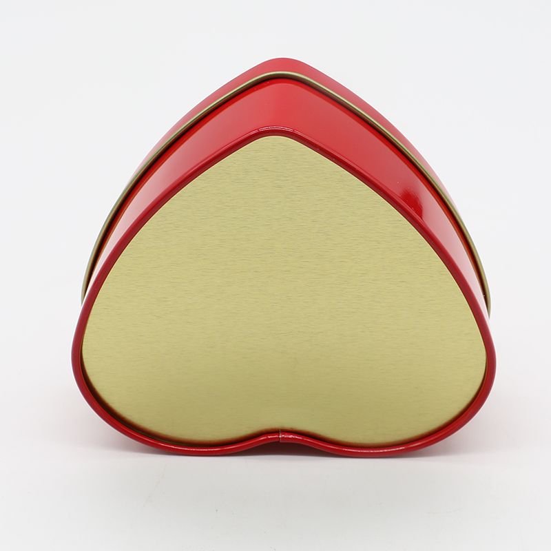 Get Your Sweet Fix with Red Heart-Shaped Container Tin Box