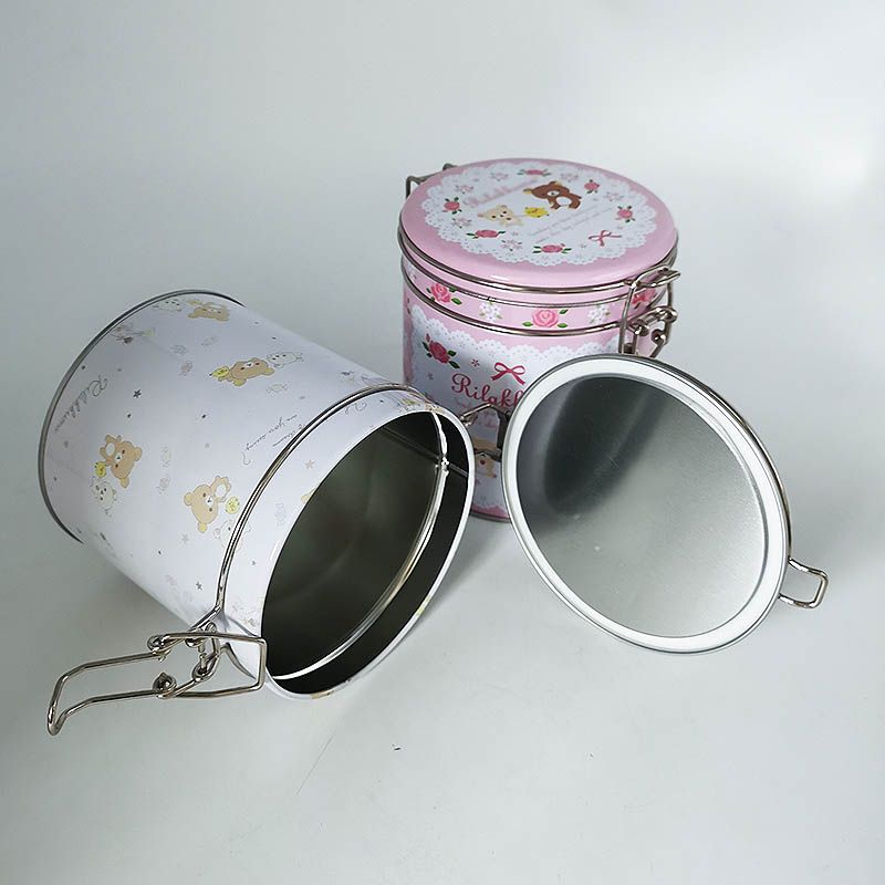 Round Can RD680 Tin Box