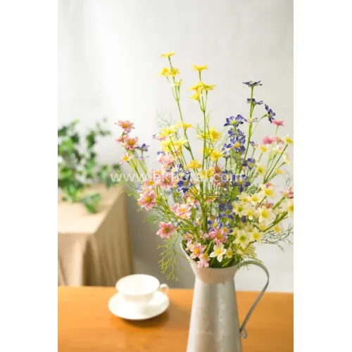 Artificial flower,68cm Wild Flower Spray x6/24 FL