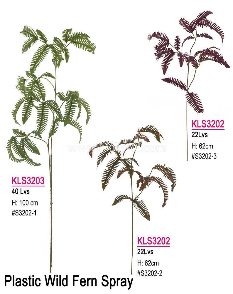 Wholesale Artificial Wild Fern Spray