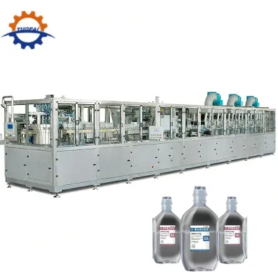 2000/4000/8000 BPH IV Fluid Filling Production Line — Blow-Fill-Seal ...