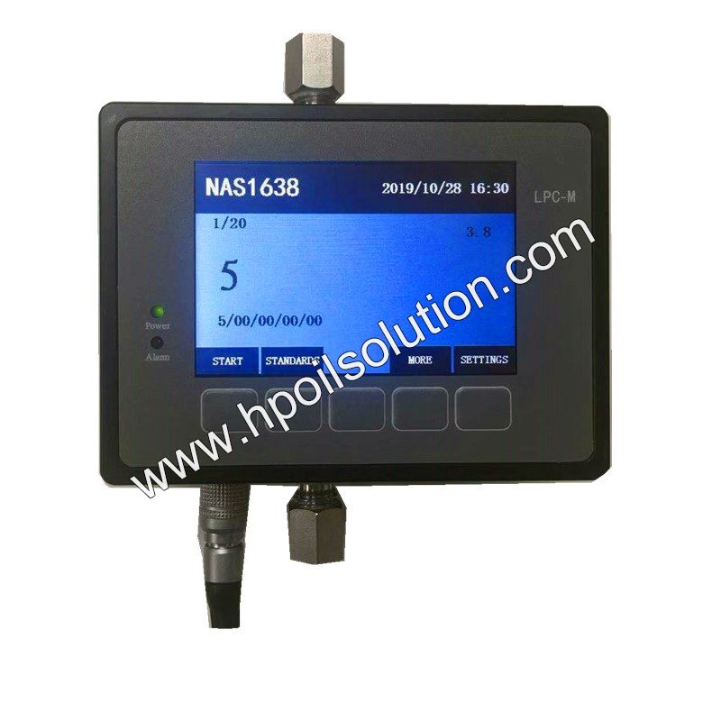 Online Oil Particle Counter, Inline Lube Oil Particle Counter