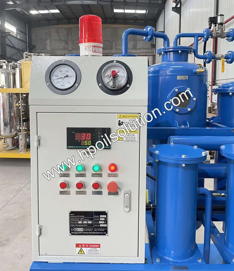 Lubricant Oil Filtration Equipment, Lube Oil Dehydrator