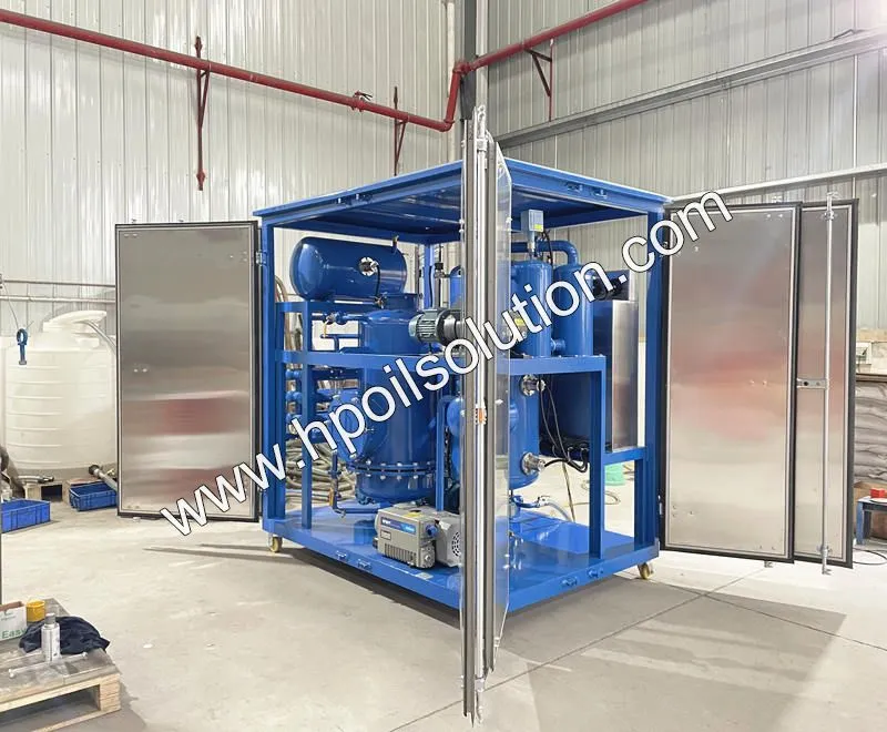 Enclosure Transformer Oil Regeneration Machine, Oil Recycling