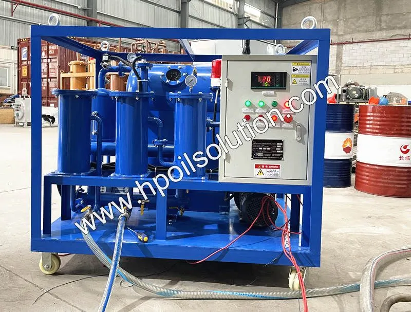 Filtrasi Minyak Trafo Vakum, Sistem Degassing Minyak