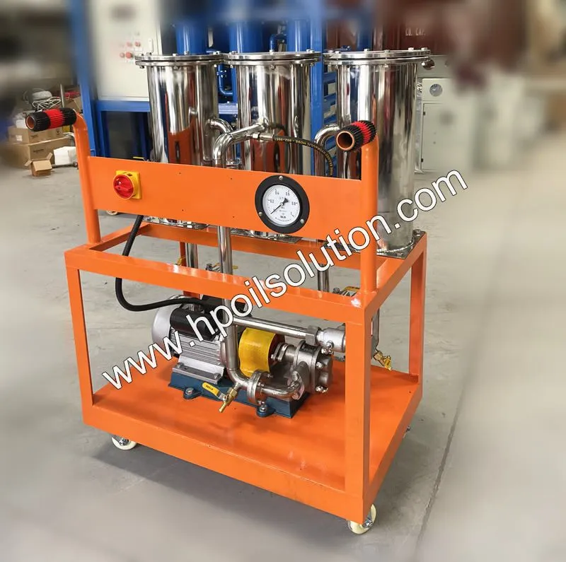 Lube Oil Filter Cart, Used Oil Cleaning Unit