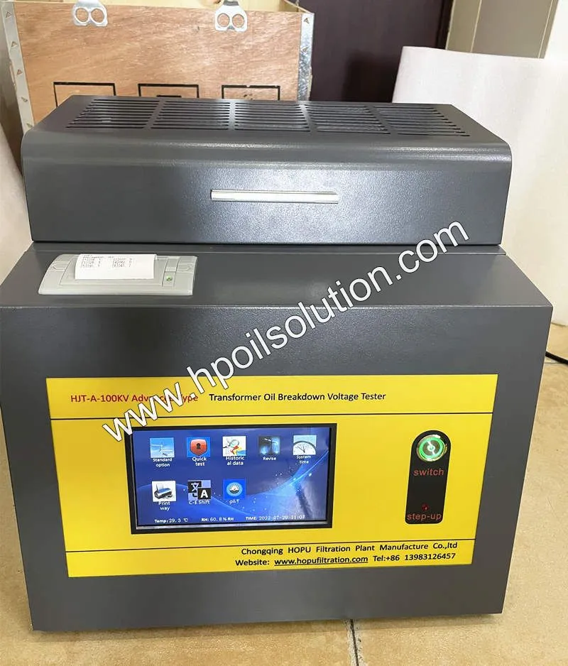 Transformer Oil Breakdown Voltage Tester, Oil BDV Testing Unit