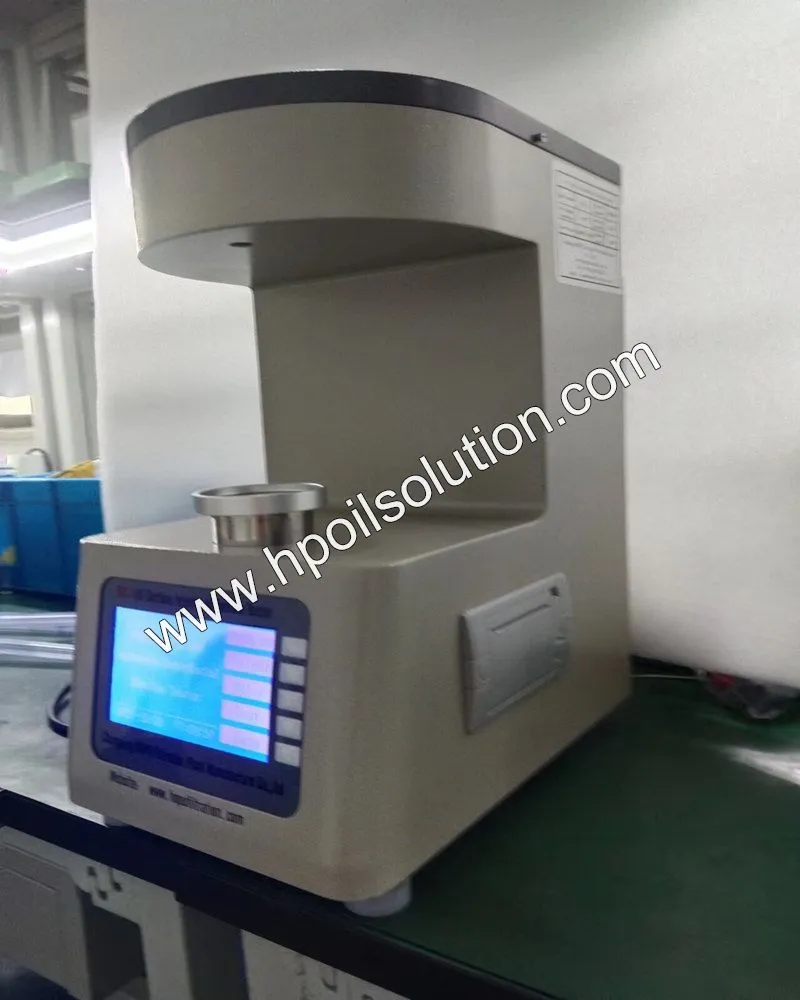 Oil Tension Meter, transformer oil interfacial tension tester