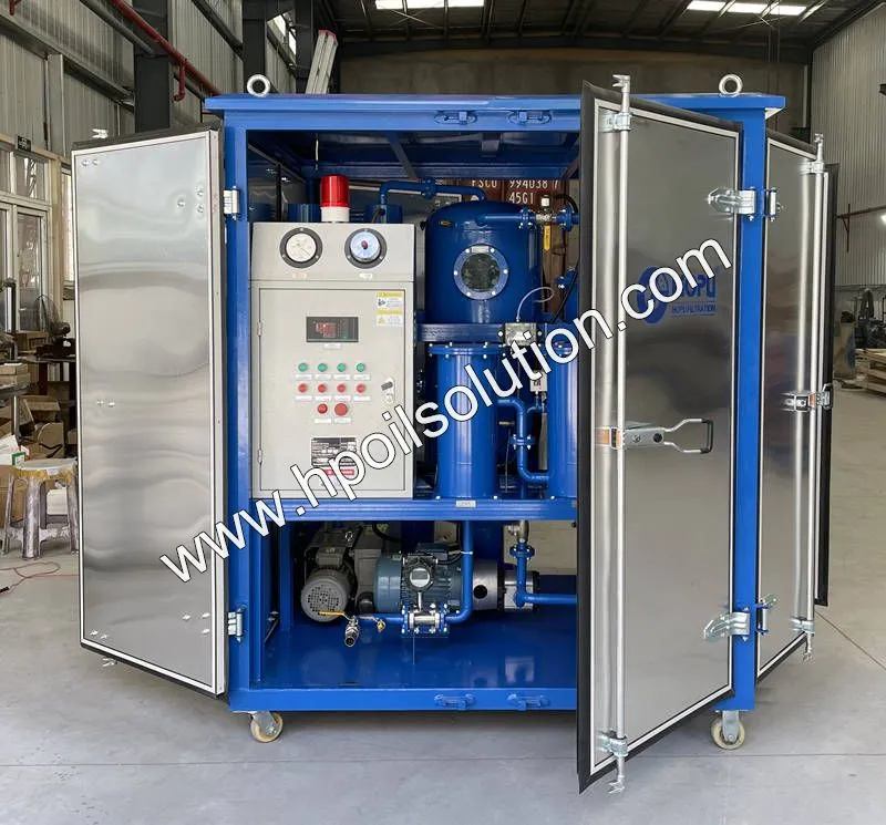 Vacuum Transformer Oil Filtration Machine, oil purifier