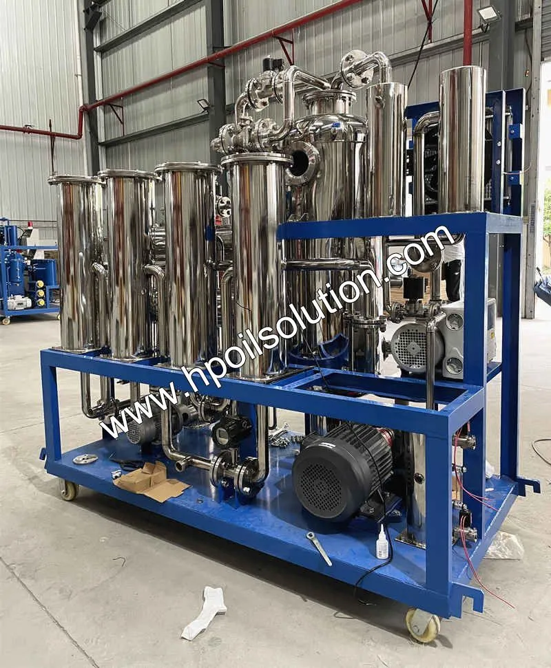 EHC fire-resistant hydraulic oil purifier, Oil Regeneration Machine