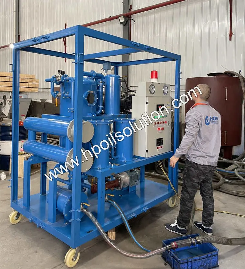 FR3 Vegetable Transformer Oil Purifier, Silicon Oil Filtration Machine