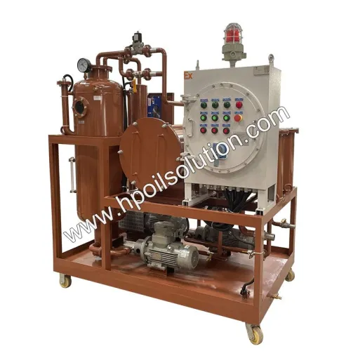 Ex Vacuum Turbine Oil Purifier, Compressor Oil Dehydration Unit