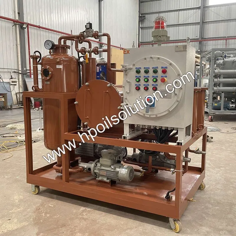 Ex Vacuum Turbine Oil Purifier, Compressor Oil Dehydration Unit