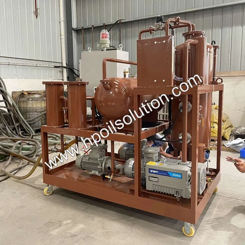 Ex Vacuum Turbine Oil Purifier, Compressor Oil Dehydration Unit