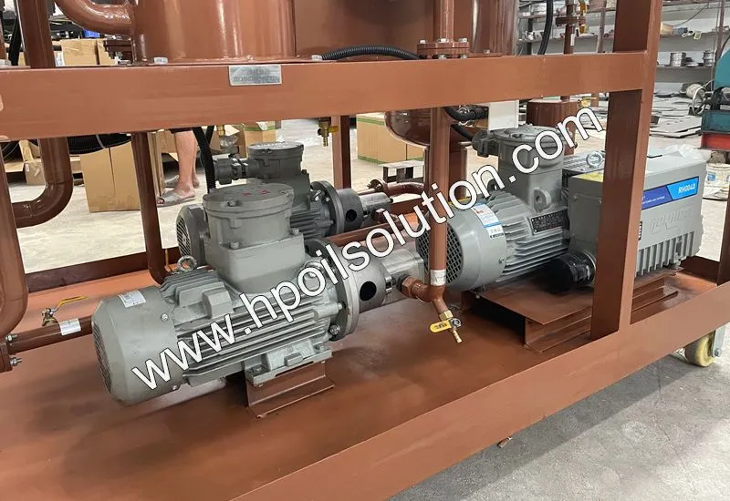 Ex Vacuum Turbine Oil Purifier, Compressor Oil Dehydration Unit