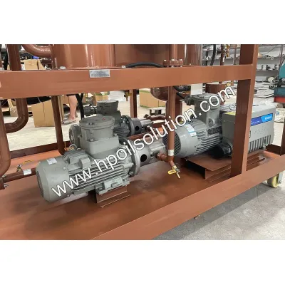 Ex Vacuum Turbine Oil Purifier, Compressor Oil Dehydration Unit