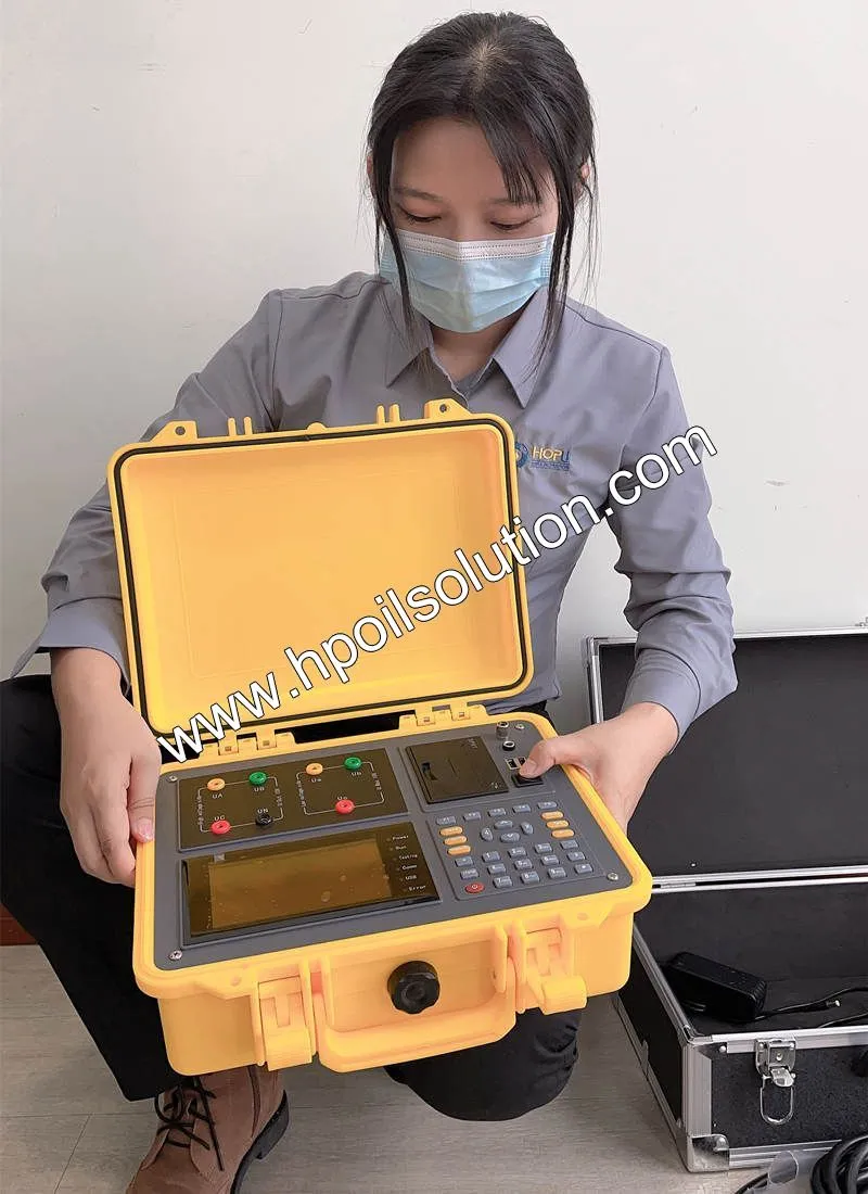 Three Phase Ttr Meter Transformer Turn Ratio Tester