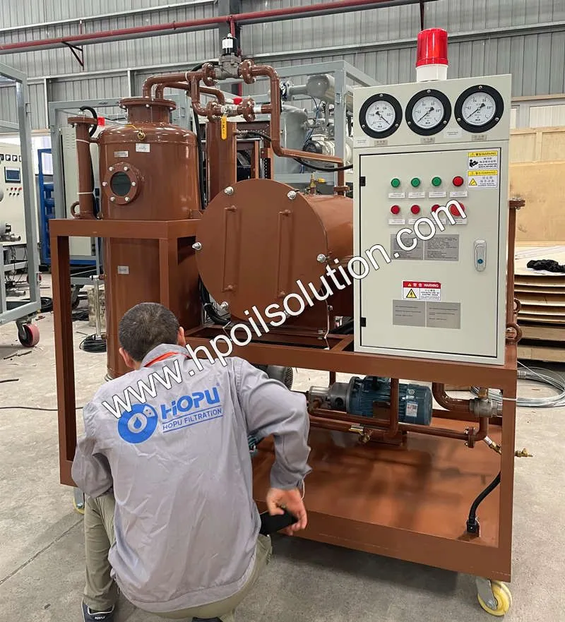 Turbine Oil Regeneration Unit, Compressor Oil Recondition Machine