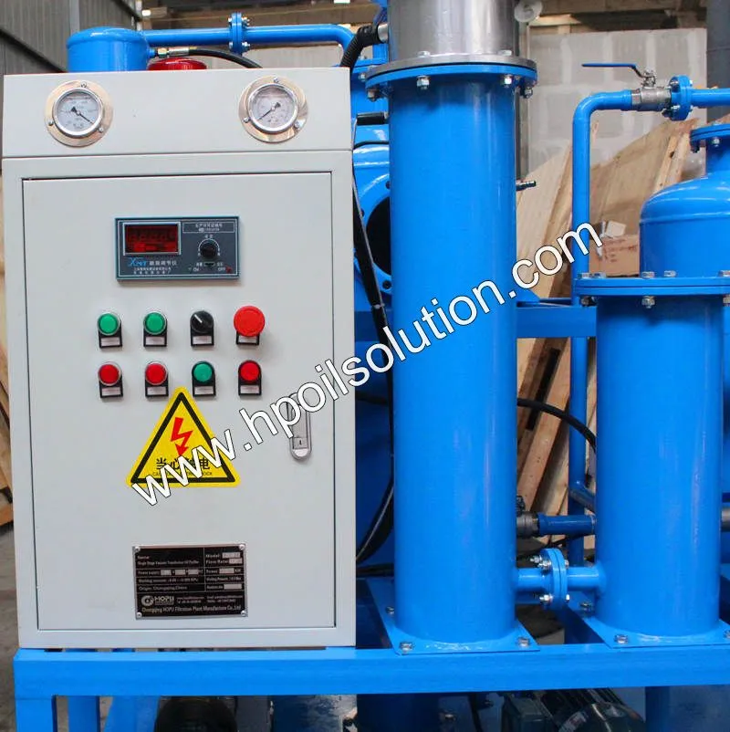 Vacuum Lube Oil Purifier, Hydraulic Oil Dehydrator