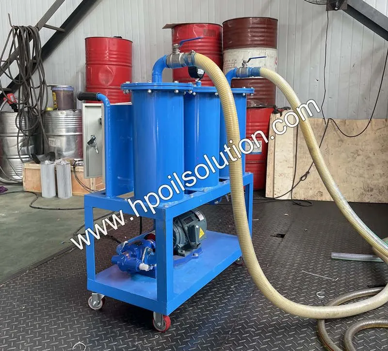 Movable Oil Filtration Unit, Oil Filling or Oil Transferring Machine