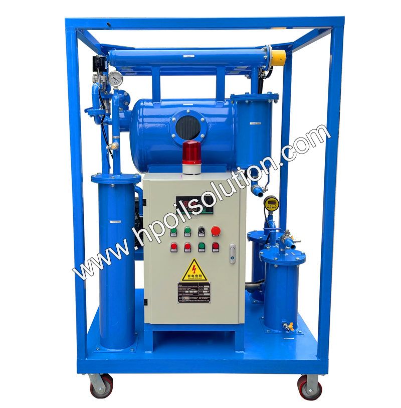 Small Vacuum Transformer Oil Purifier, Oil Filtration Equipment