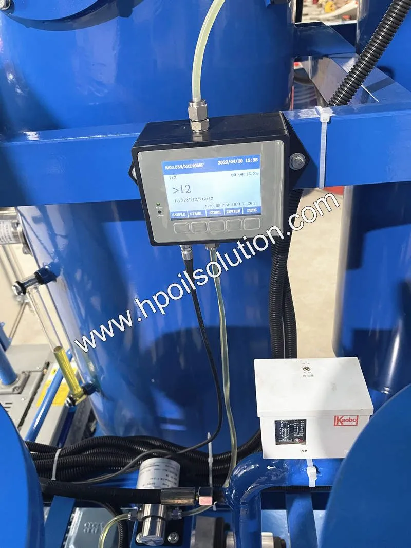 Spent Hydraulic Oil Purifier, Slop Oil Dehydration System for Injection ...