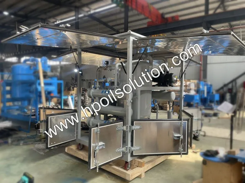 High Vacuum Transformer Oil Filtration Machine