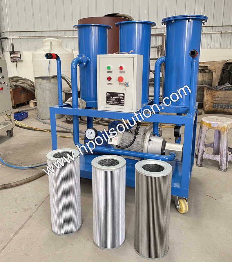 Small Oil Filtration Unit, Portable Oil Purifier