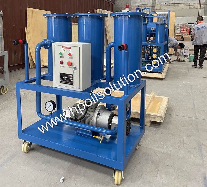 Small Oil Filtration Unit, Portable Oil Purifier