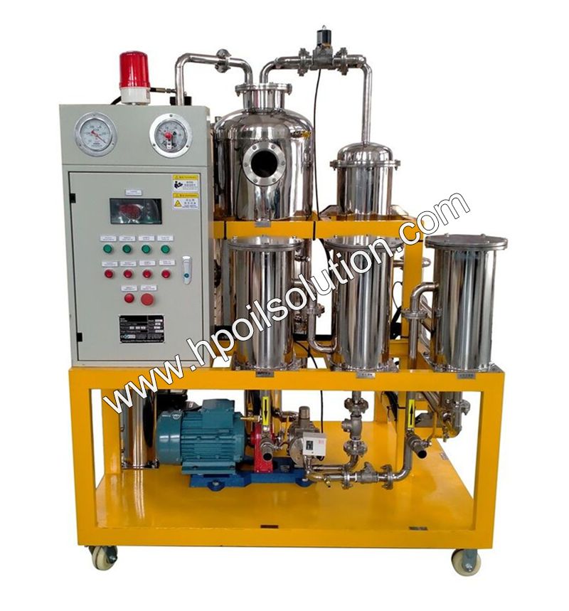 Cooking Oil Purification Machine, Edible Oil Filtration Equipment