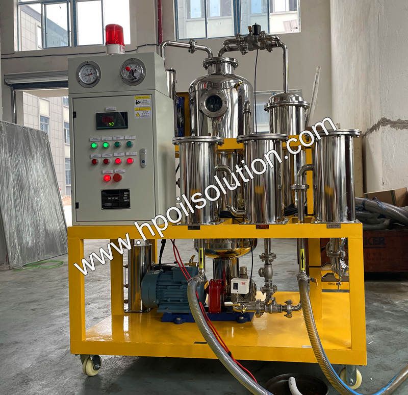 Cooking Oil Purification Machine, Edible Oil Filtration Equipment
