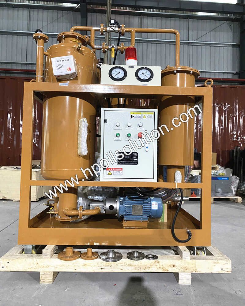 Gas Steam Vacuum Turbine Oil Purifier, Oil Purification Plant