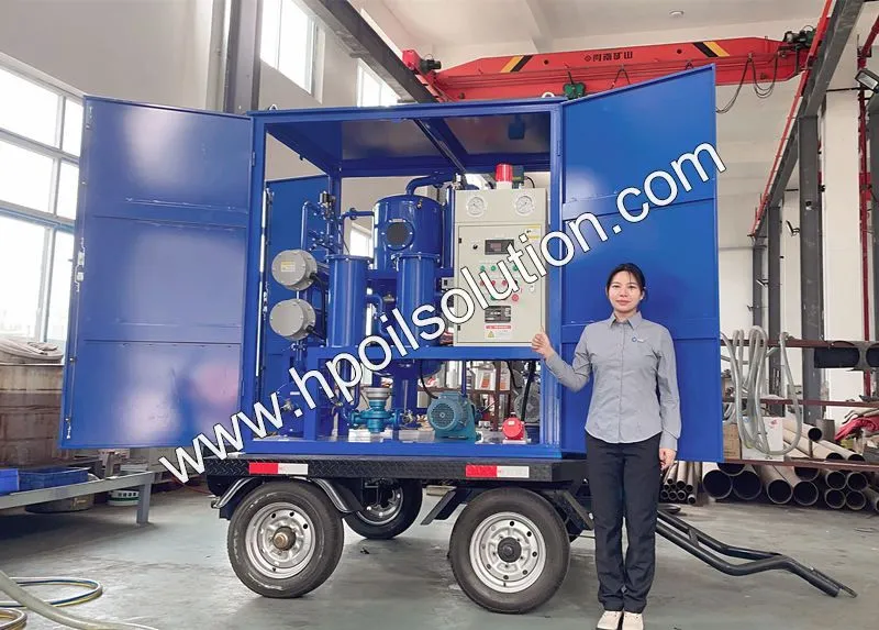 Mobile Transformer Oil Filtration Plant, Insulation Oil Purifier