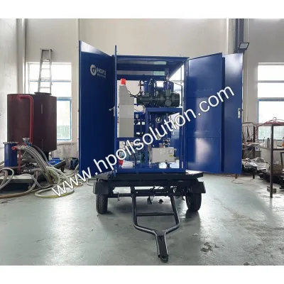 Mobile Transformer Oil Filtration Plant, Insulation Oil Purifier