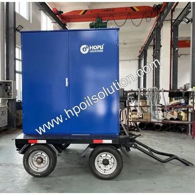 Mobile Transformer Oil Filtration Plant, Insulation Oil Purifier