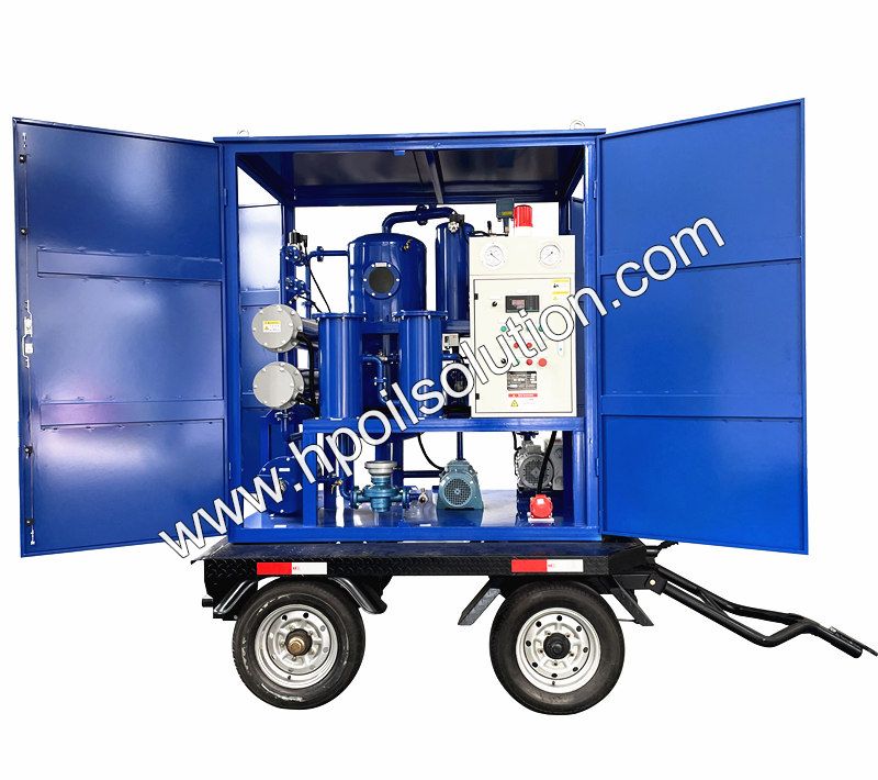 Mobile Transformer Oil Filtration Plant, Insulation Oil Purifier