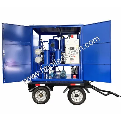 Mobile Transformer Oil Filtration Plant, Insulation Oil Purifier