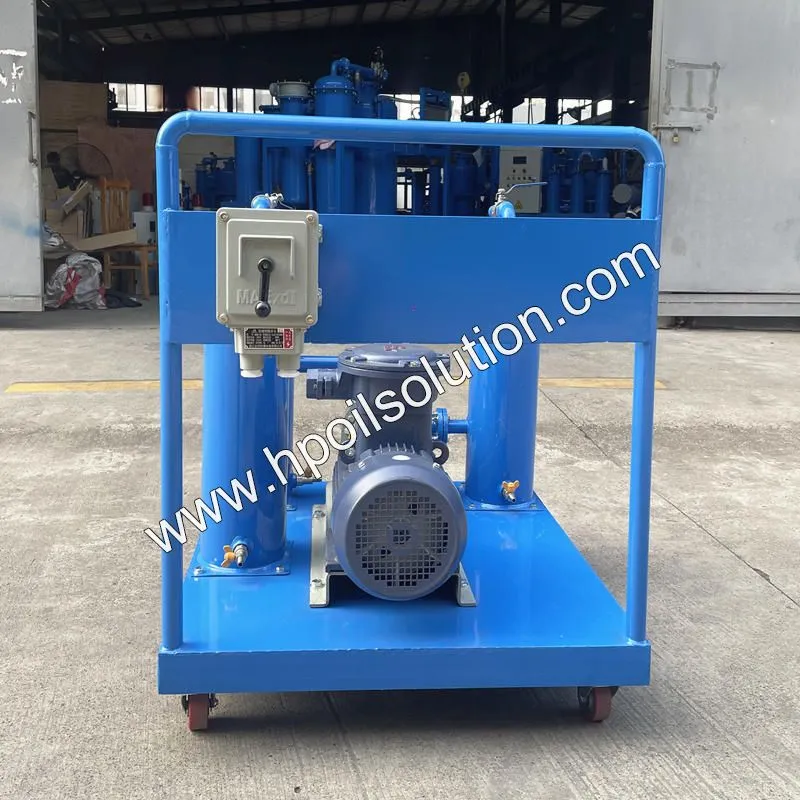 Portable Hydraulic Oil Filter Machine, Diesel Oil Filtration trollley